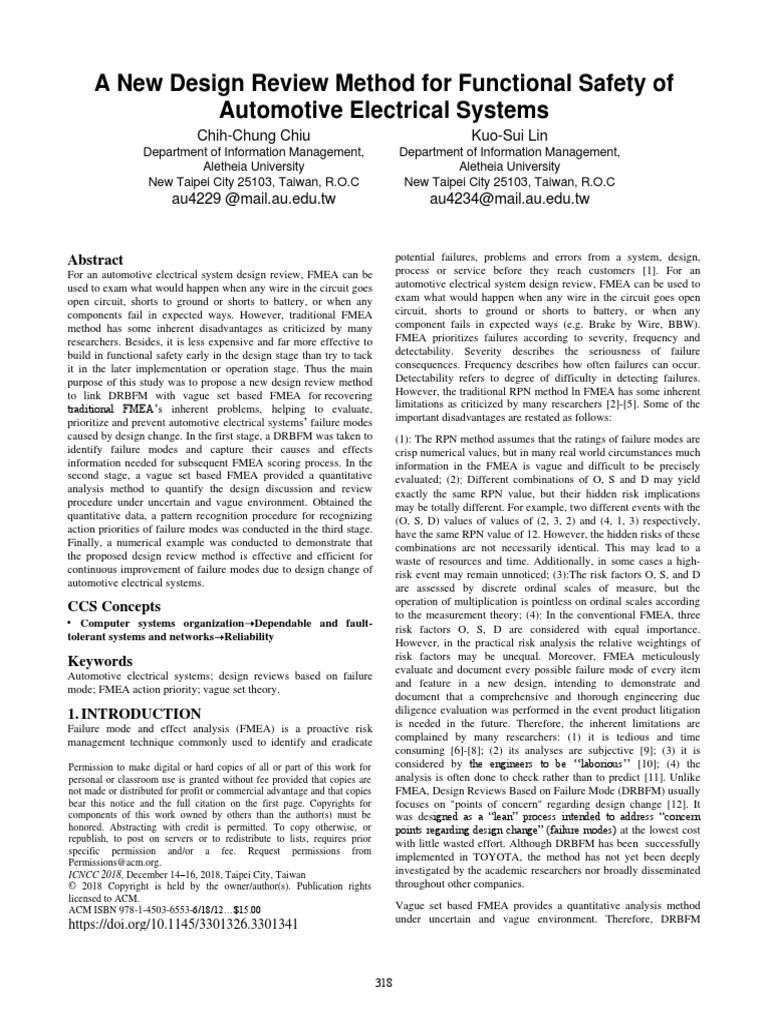 2018-Chih-Chung Chiu, Kuo-Sui Lin-A New Design Review Method For Functional Safety of Automotive ...