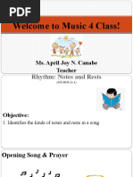 1st QUARTER MODULE GRADE 4 | PDF | Rhythm | Rhythm And Meter