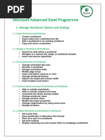 Excel Training Poster | PDF | Microsoft Excel | Computer Data