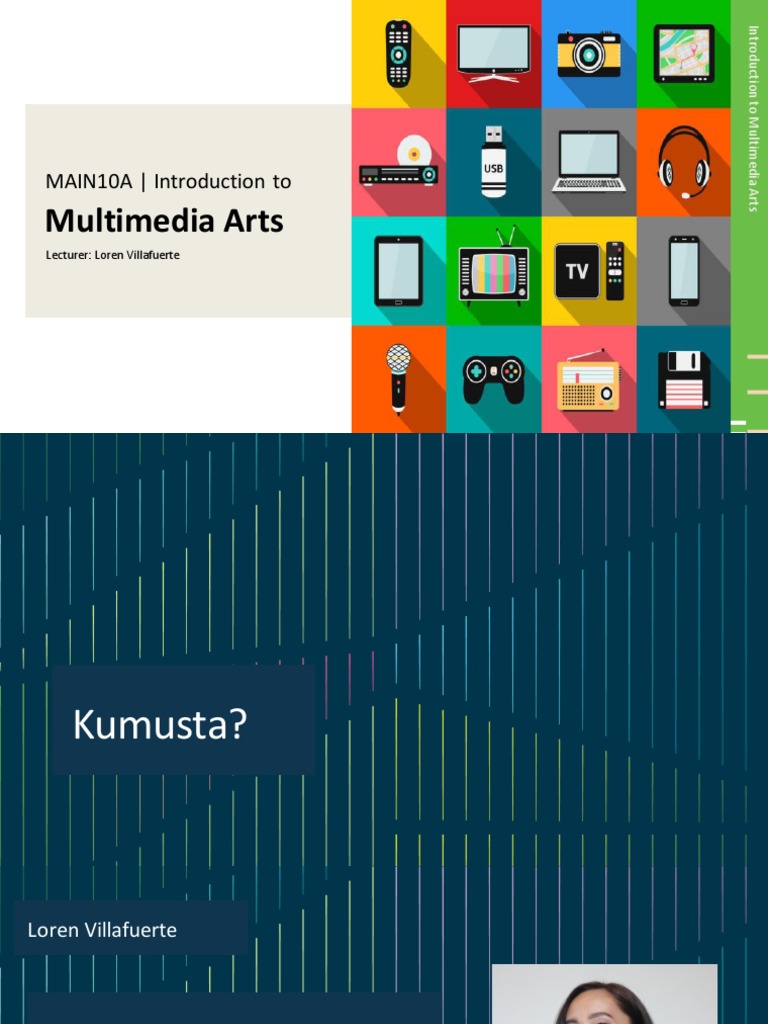WEEK 1.1 - Introduction To Multimedia Arts | PDF | Graphics | Multimedia