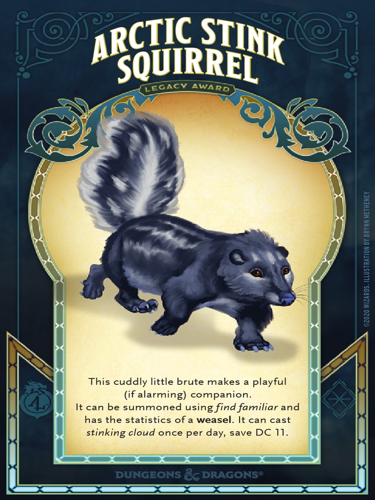 DND LegacyAward Arctic Stink Squirrel | PDF