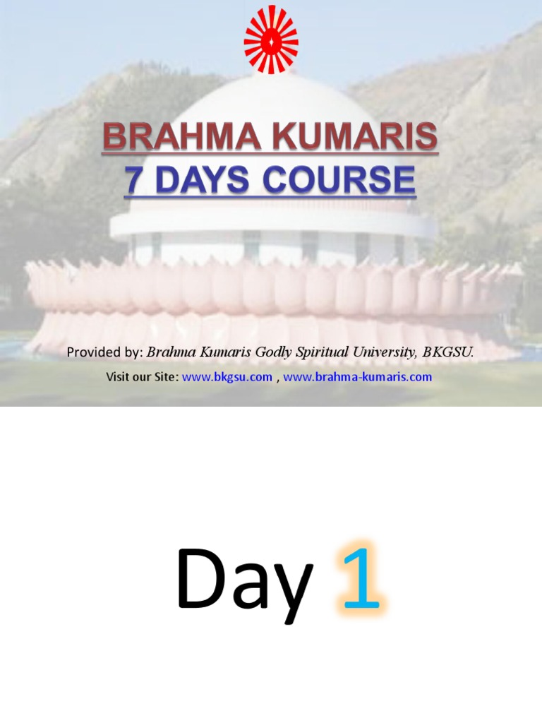 7 Days Course | PDF | Rāja Yoga | Soul