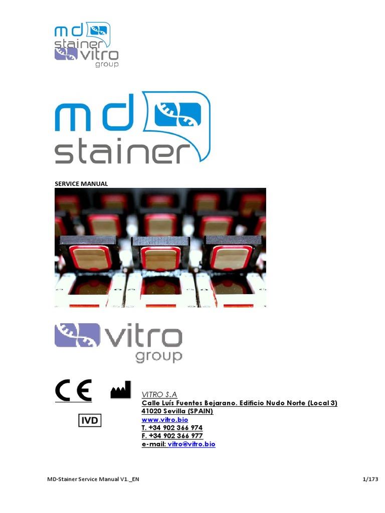 MD-Stainer Service Manual | PDF | Computing | Computer Engineering