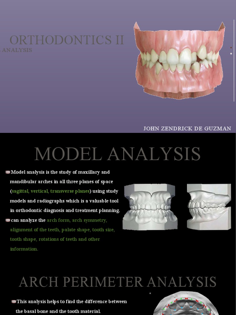 Arch Peri Analysis | PDF | Mouth | Dentistry