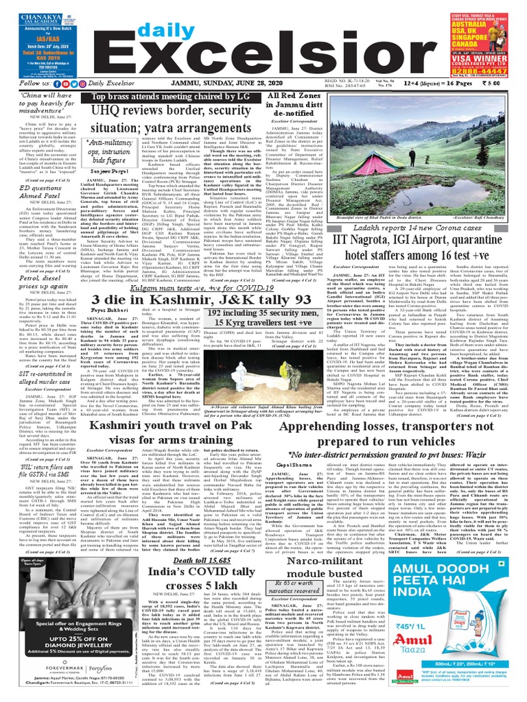 Excelsior: Daily | PDF