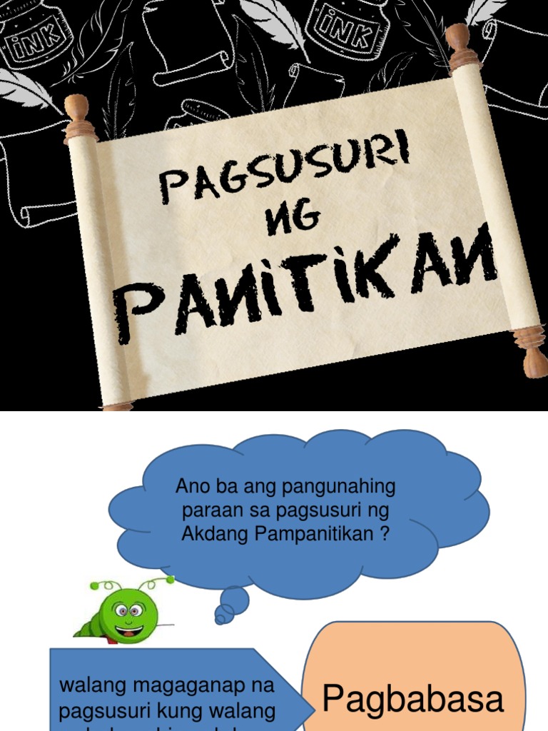 Pagsusuring Akdang Pampanitikan | PDF