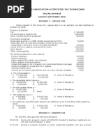 CTT Multiple Questions 2023 | PDF | Value Added Tax | Taxes