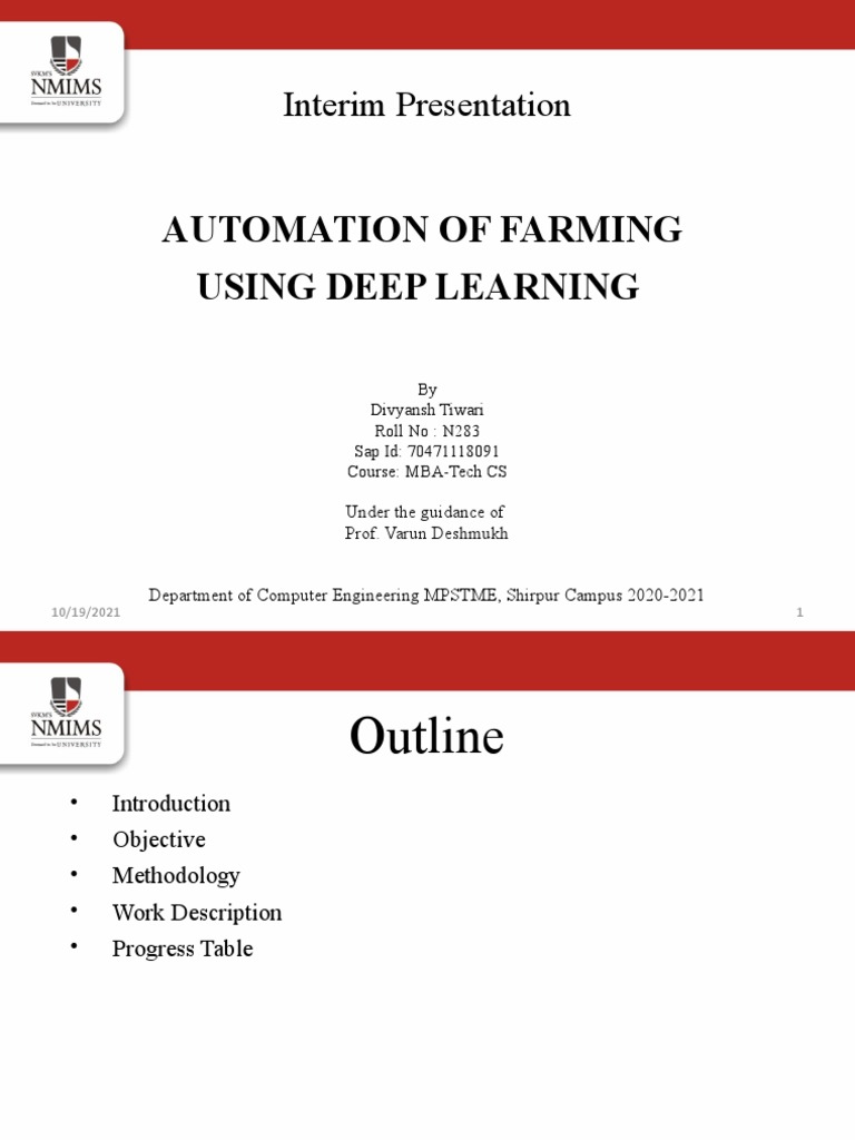 Interim Report Presentation N283 | Download Free PDF | Deep Learning ...