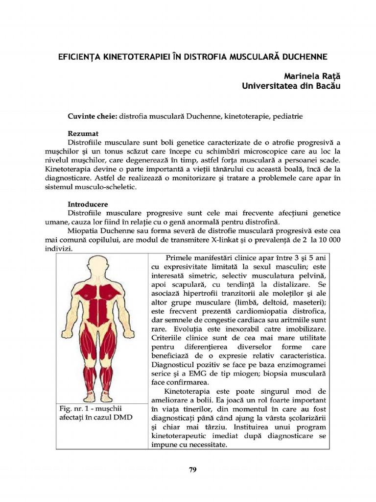 Distrofia Musculara Duchenne | PDF