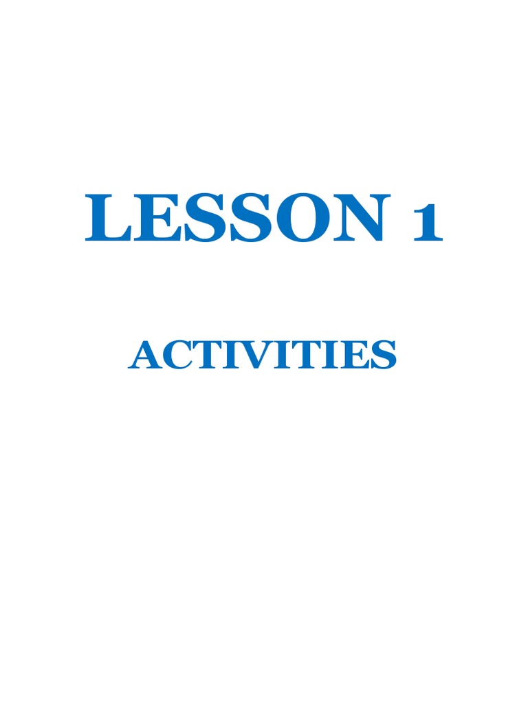 Module 2 Activities | PDF | Rubric (Academic) | Tourism