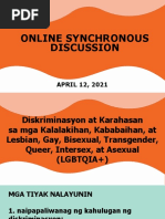 Gender Equality (Tagalog | PDF