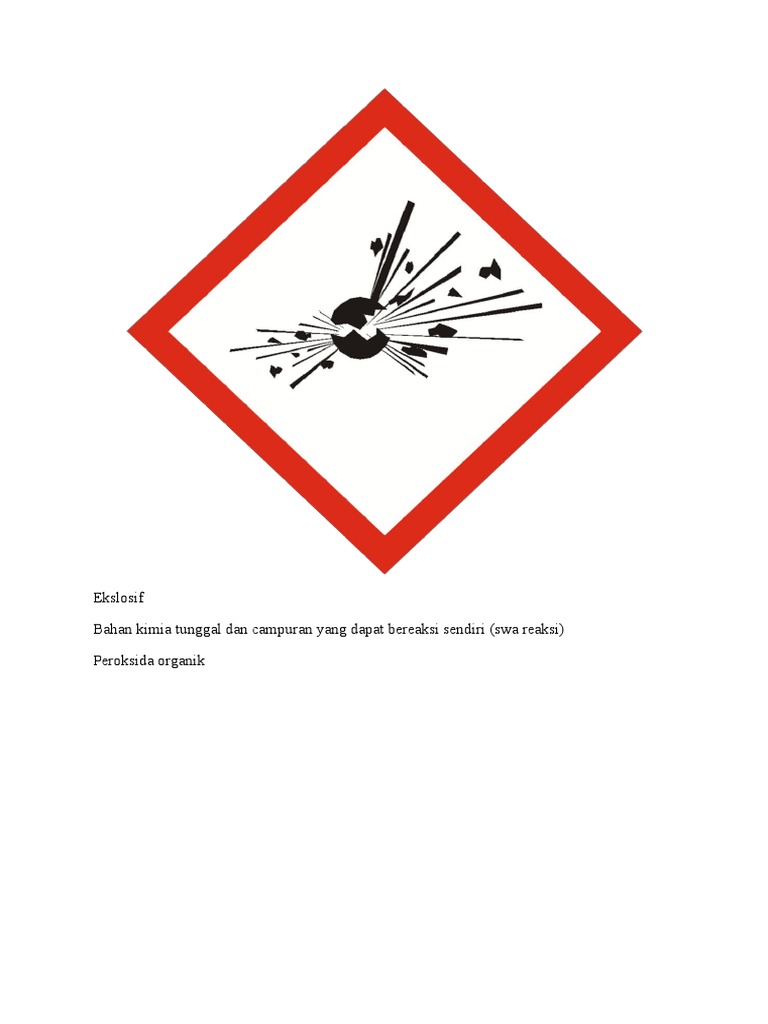 Lambang Piktogram Bahaya | PDF
