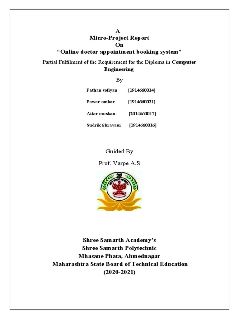 Gad Microproject 2021 Pdf System Use Case 