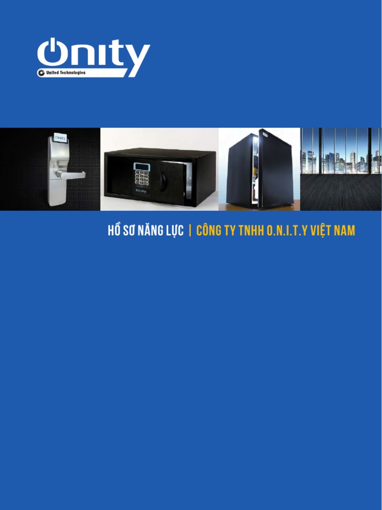 Onity Profile Resized | PDF