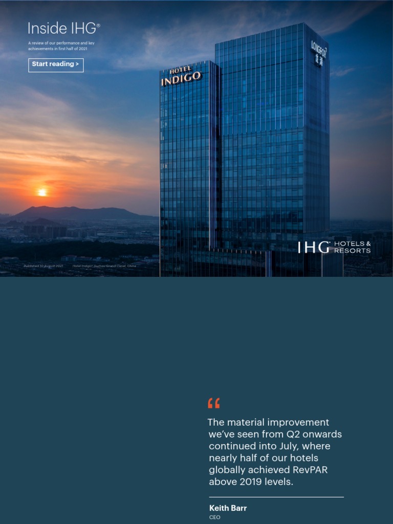 Inside IHG: Start Reading | PDF | Brand | Hotel