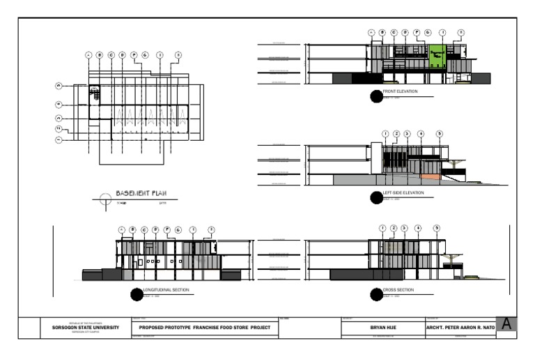 Basement Plan: Front Elevation | PDF | Cultural Heritage | Local ...