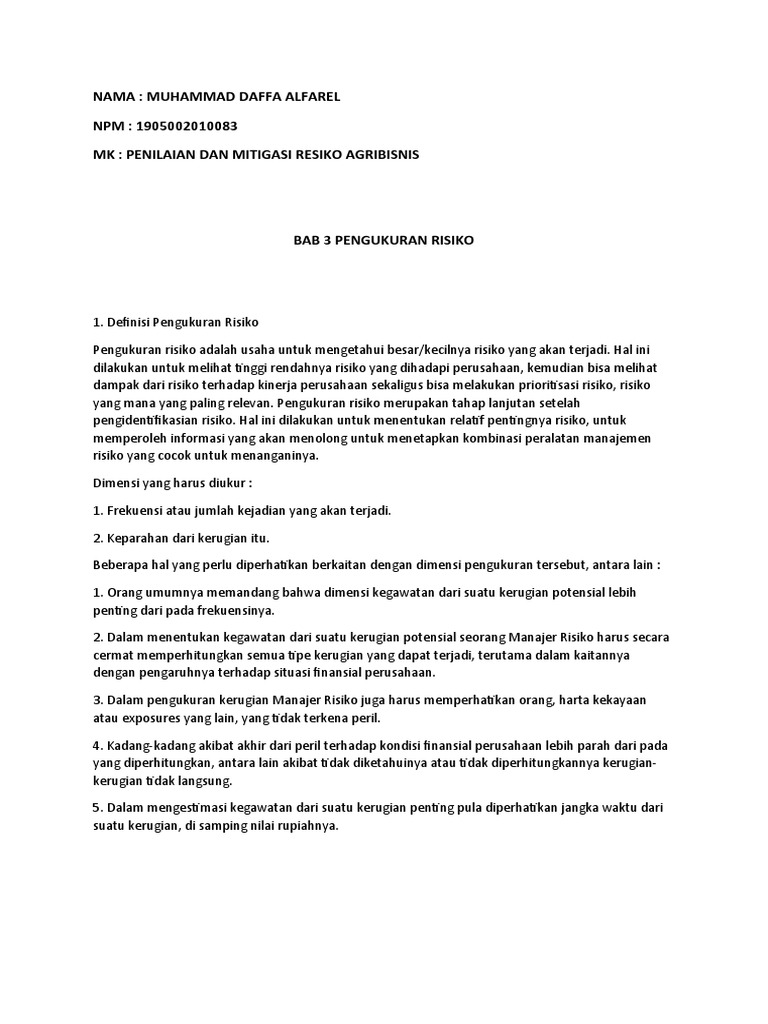 Muhammad Daffa Alfarel | PDF