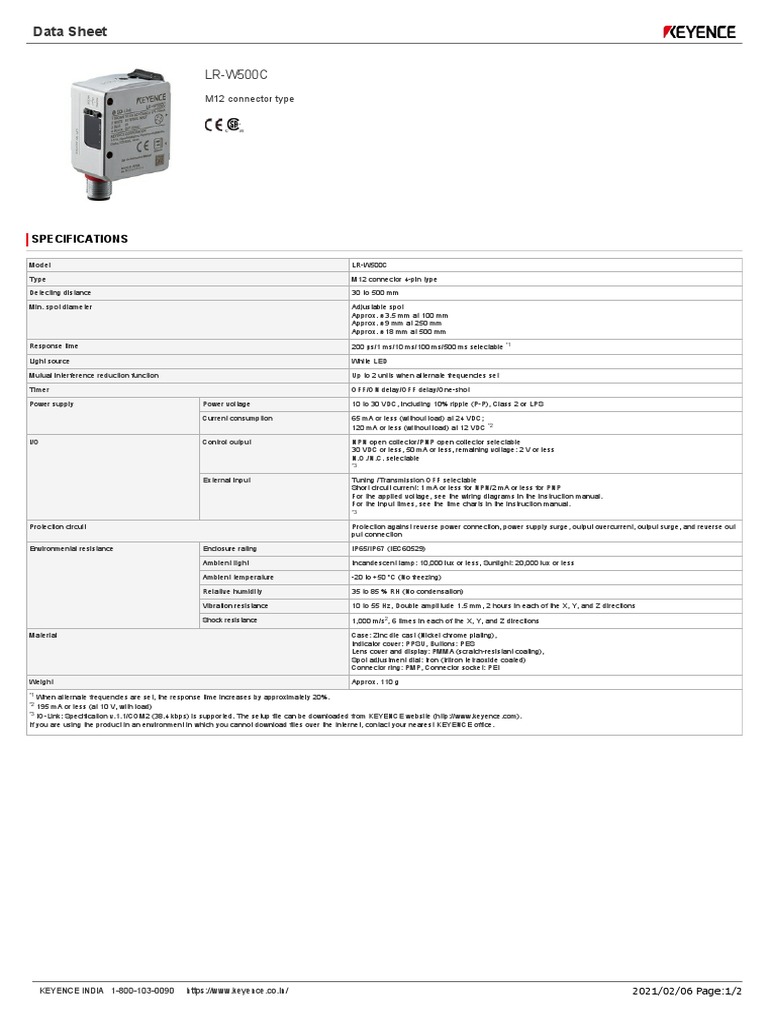 LR-W500C Datasheet | PDF | Bipolar Junction Transistor | Power Supply