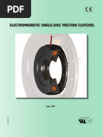 FDB Series Spring Loaded Brakes | PDF | Brake | Electric Motor