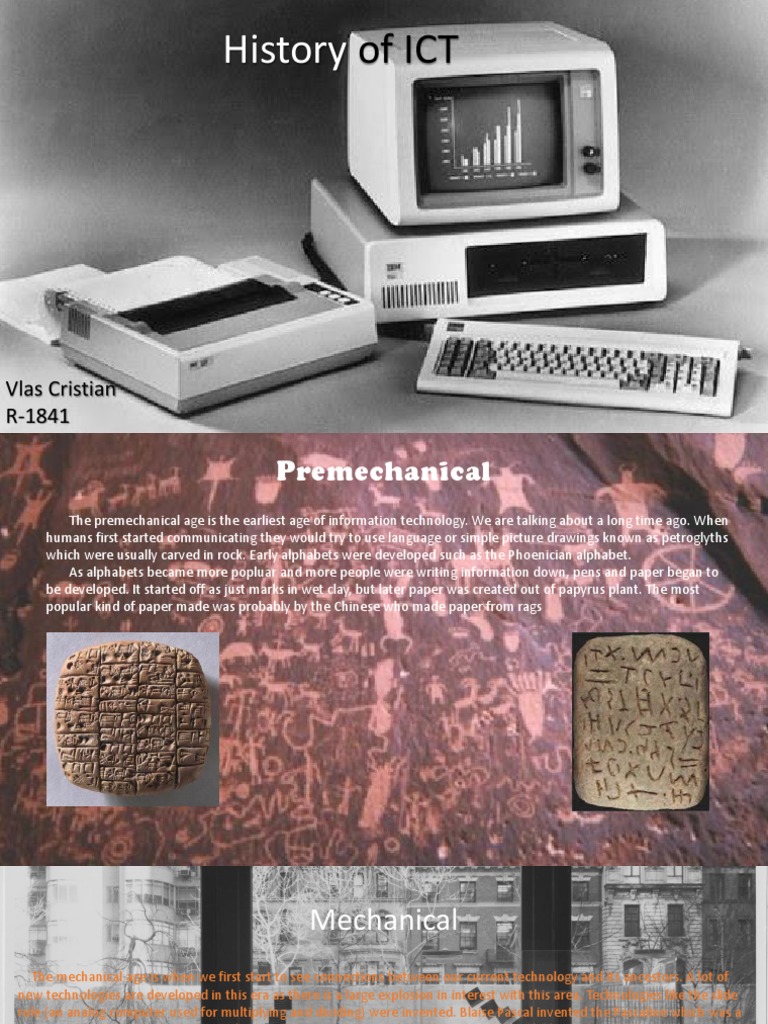 History of ICT | PDF | Information Technology | Computing