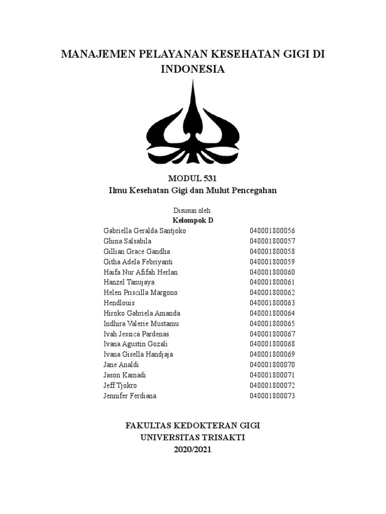 Tugas Dok Marta (Modul 531) | PDF