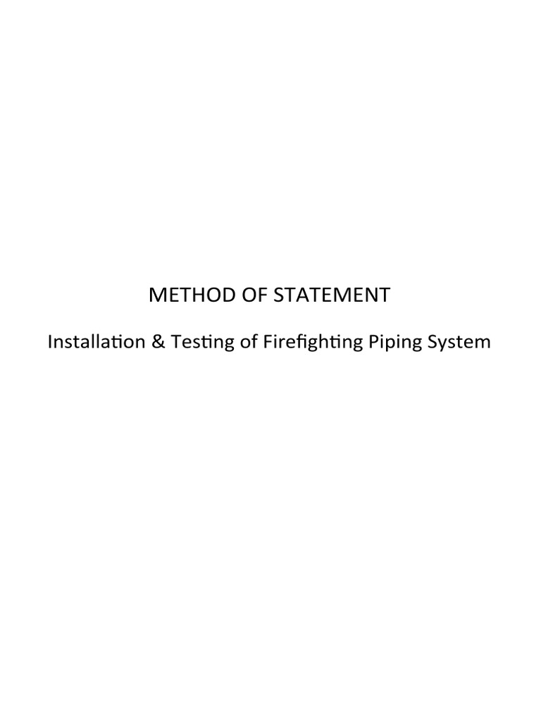 Mos (Sprinkler System) | PDF | Pipe (Fluid Conveyance) | Fire Sprinkler ...