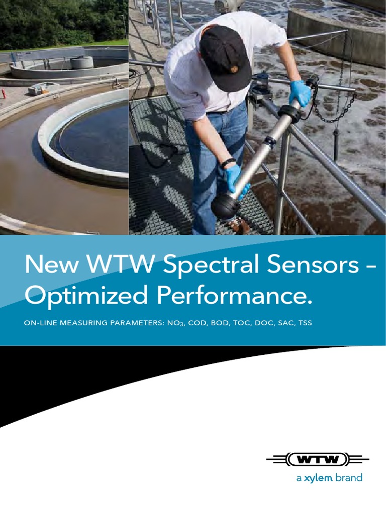 WTW Carbovis Nitravis Sensors Spec Sheet | PDF | Total Organic Carbon ...