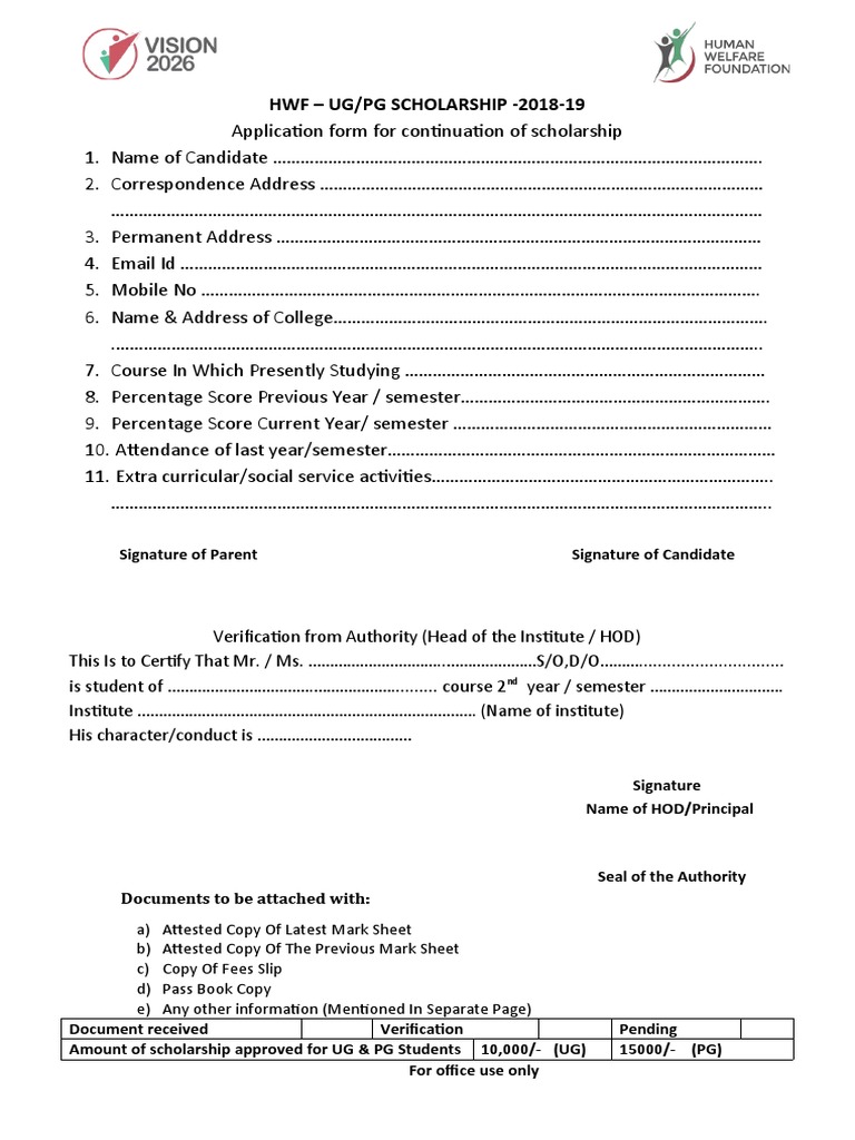 Continuation Form | PDF