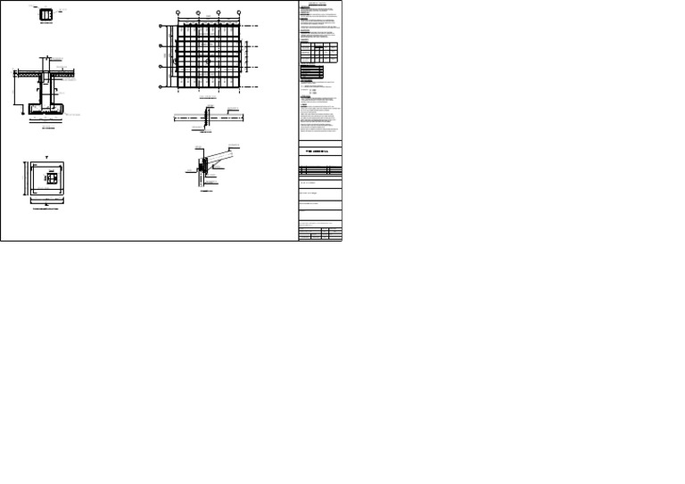 01 - Foundation Layout | PDF | Building Engineering | Masonry
