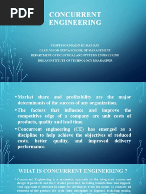 Concurrent Engineering Pdf