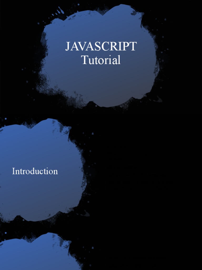Javascript Notes 123 Pdf Java Script Document Object Model 7963