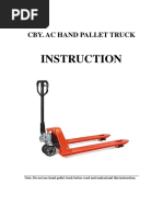 Handpallet Manual | PDF | Pallet | Truck