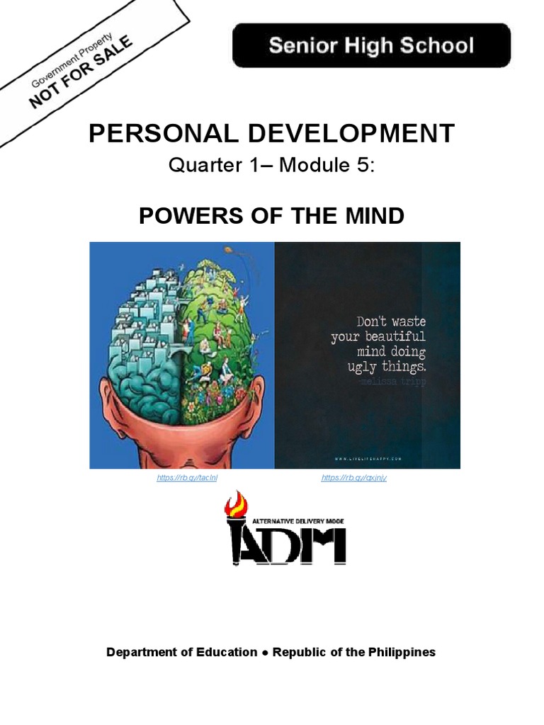 Personal Development: Powers of The Mind | PDF | Brainstem | Central ...