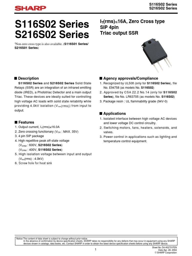 S216S02 | PDF | Insulator (Electricity) | Root Mean Square