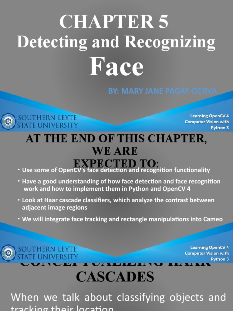 Face Detection and Recognition with OpenCV in Python: Implementing Haar ...