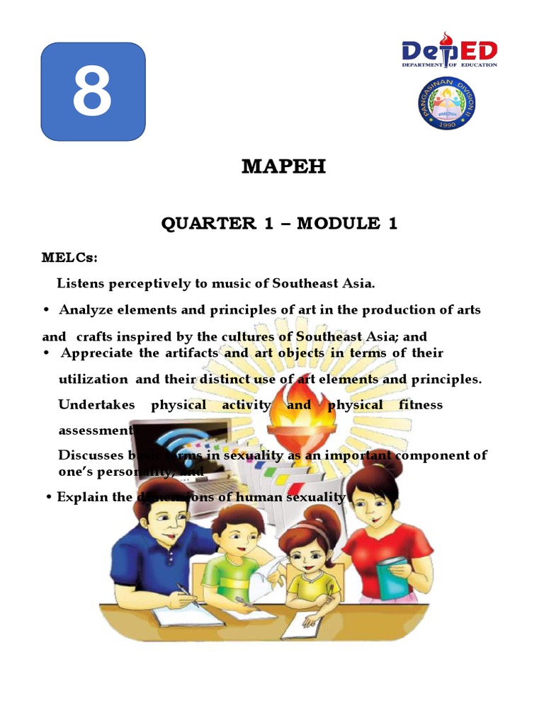 Secondary Mapeh 8 q1 Module1 | PDF