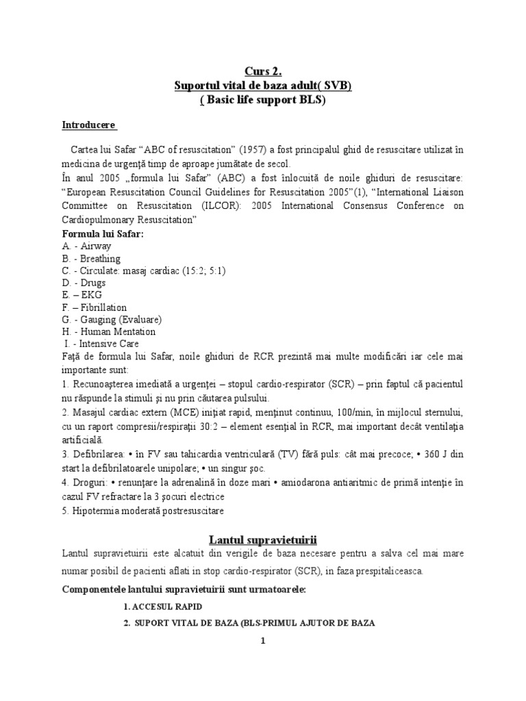 Conduita in UMC Curs 2 | PDF