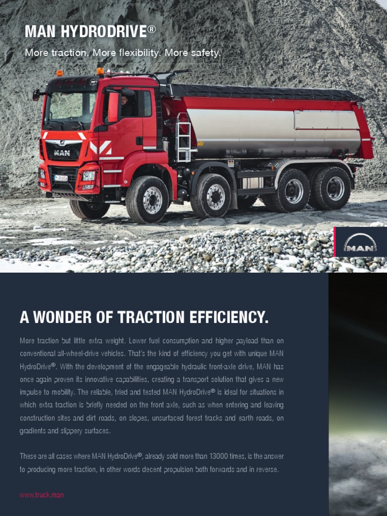 Man Hydrodrive: More Traction. More Exibility. More Safety | Download ...