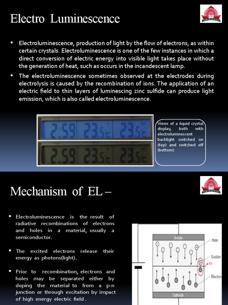 Electro Luminescence | PDF