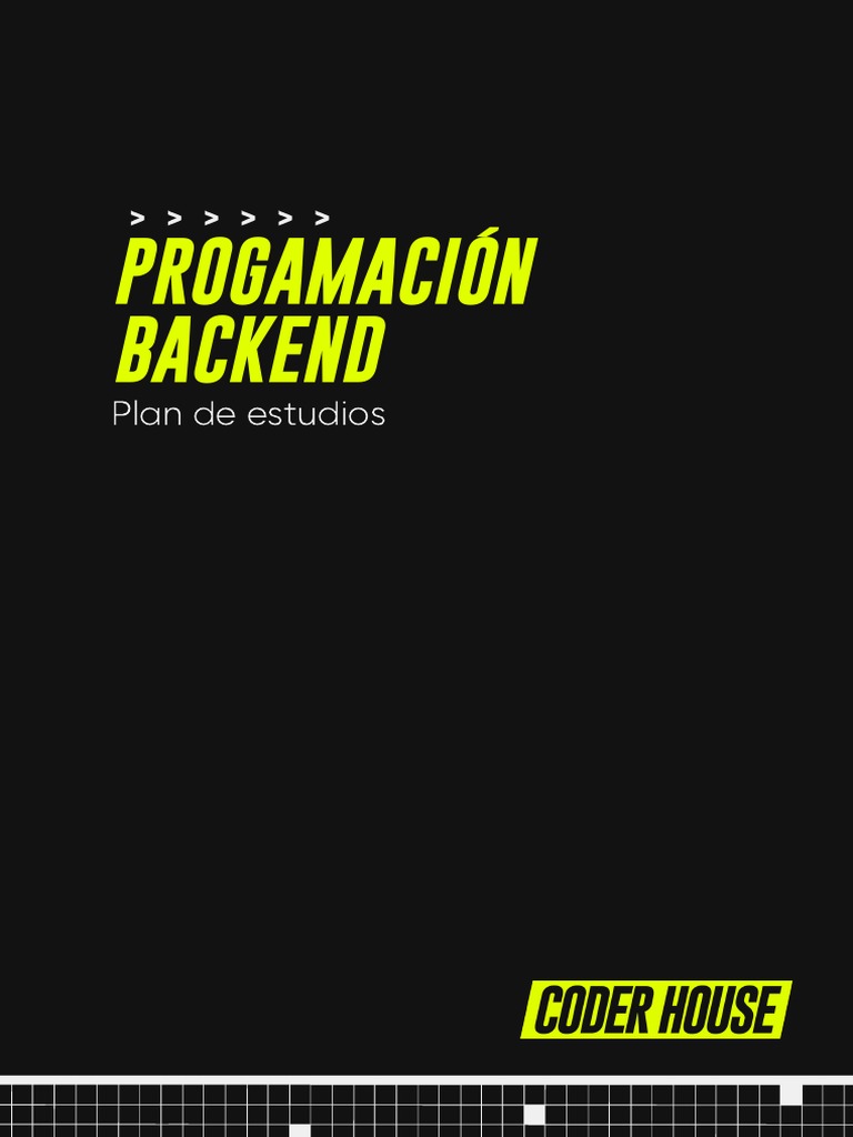 Programación Backend | PDF | Mi sql | Mongo Db