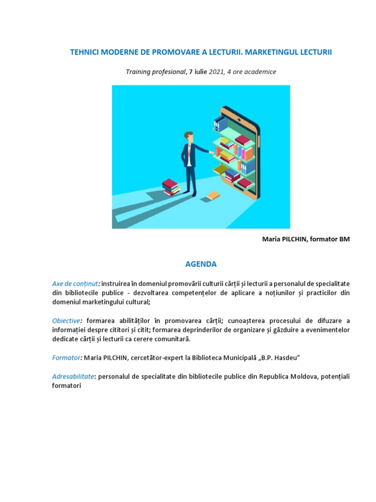 Tehnici Promo Lectura | PDF Tehnici Promo Lectura | PDF