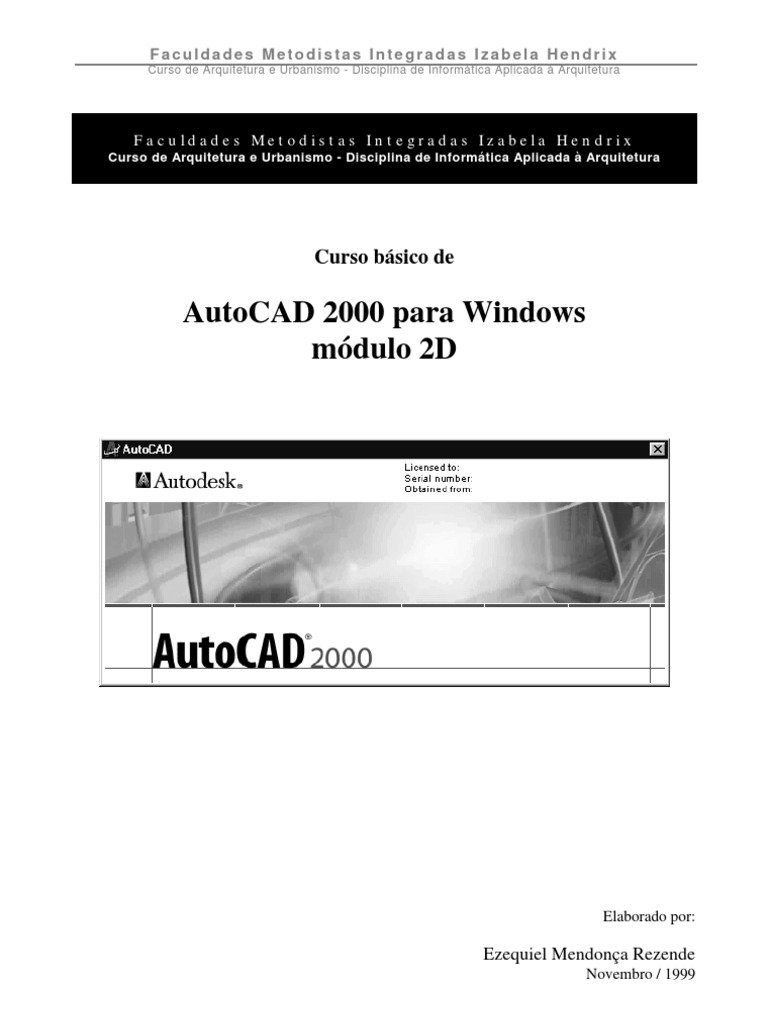 Apostila AutoCAD 2000 - 2D | PDF