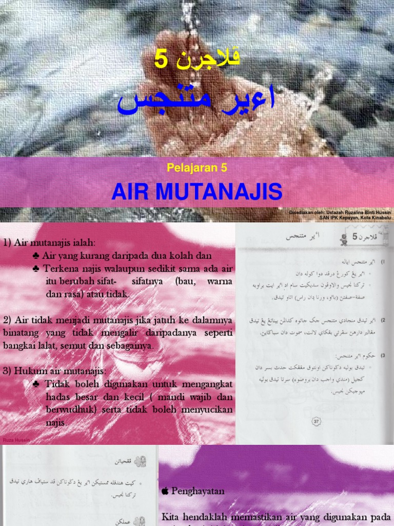 Air Mutanajis | PDF