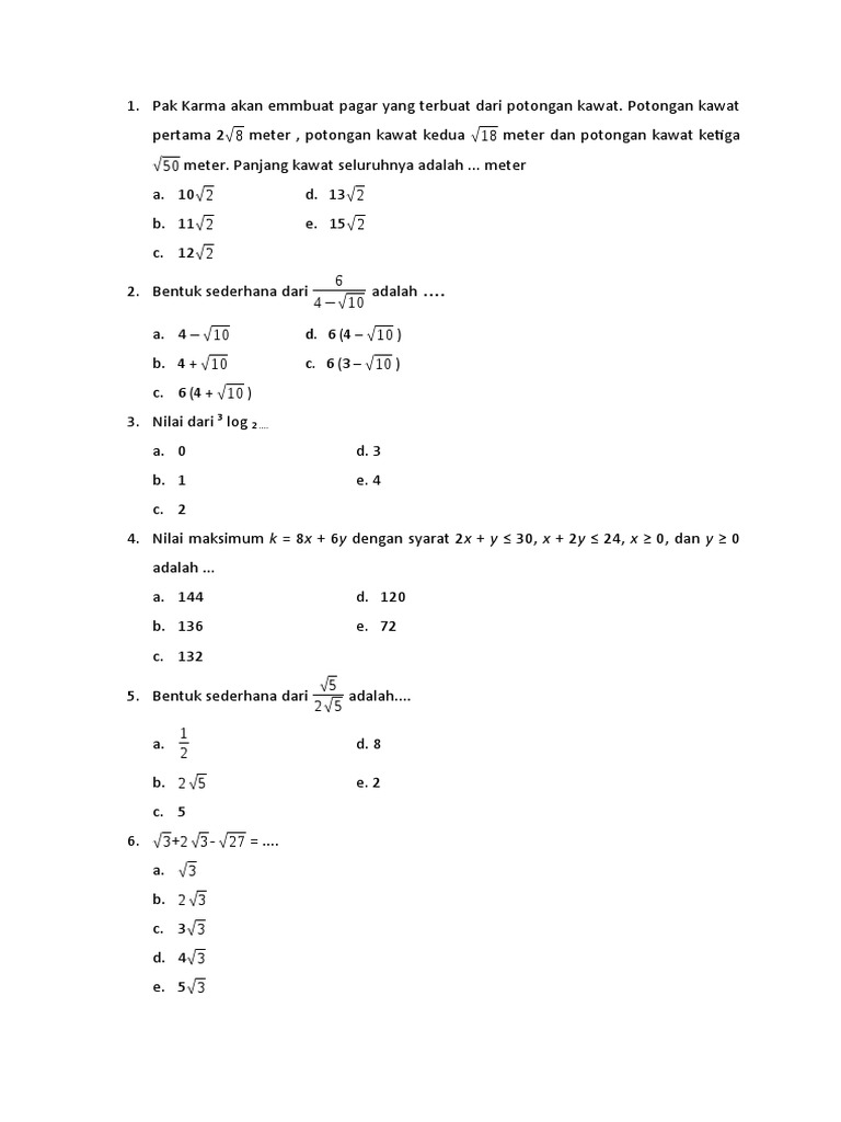 Optimal Titles for Math Word Problems | PDF