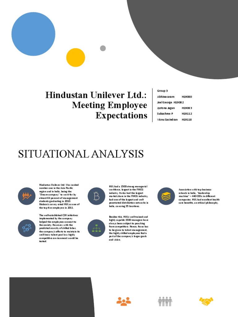 HUL Case | PDF | Employment | Employee Retention