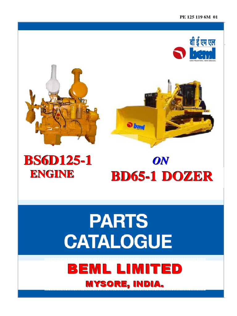 BD65-1 Engine Part Book | PDF | Washer (Hardware) | Screw