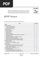 RTTS Packer: Technical Data Sheet | PDF | Pipe (Fluid Conveyance) | Valve