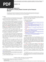 Astm C231 C231M 22 | PDF | Concrete | Calibration