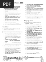 Unit 1 Standard Test A Answers | PDF