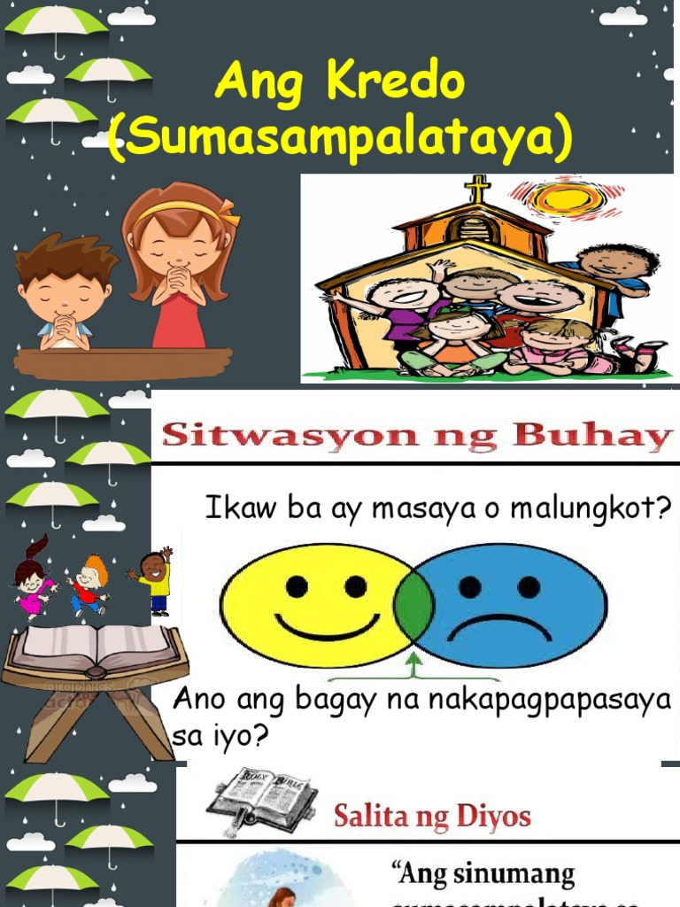 Ang Kredo (Sumasampalataya) | PDF